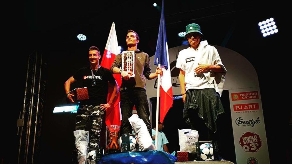 Palmarès - Freestyle Football - Champion du Monde | Gautier Fayolle
